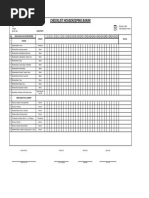 Checklist Tugas Office Boy | PDF