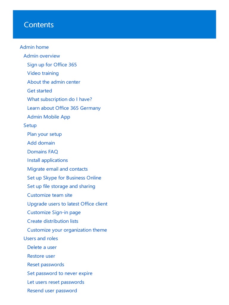 Admin Guide For All The Topics of The Portal | PDF | Microsoft Office ...