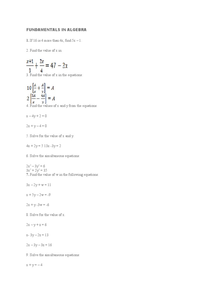 RMW Reviewer | PDF | Factorization | Equations