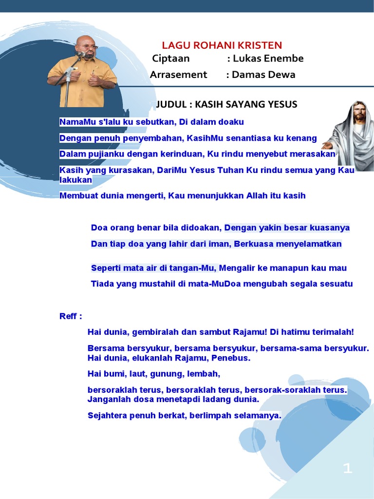Ciptaan Le, Lagu Rohani Kristen | PDF