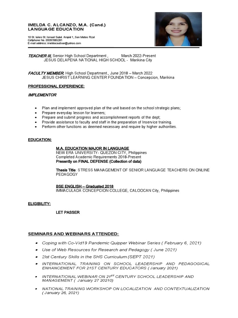 Bio Note | PDF | Pedagogy | Learning