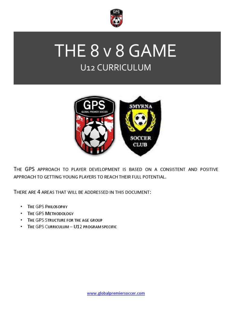 Gps U12 Program | PDF | Forward (Association Football) | Foot
