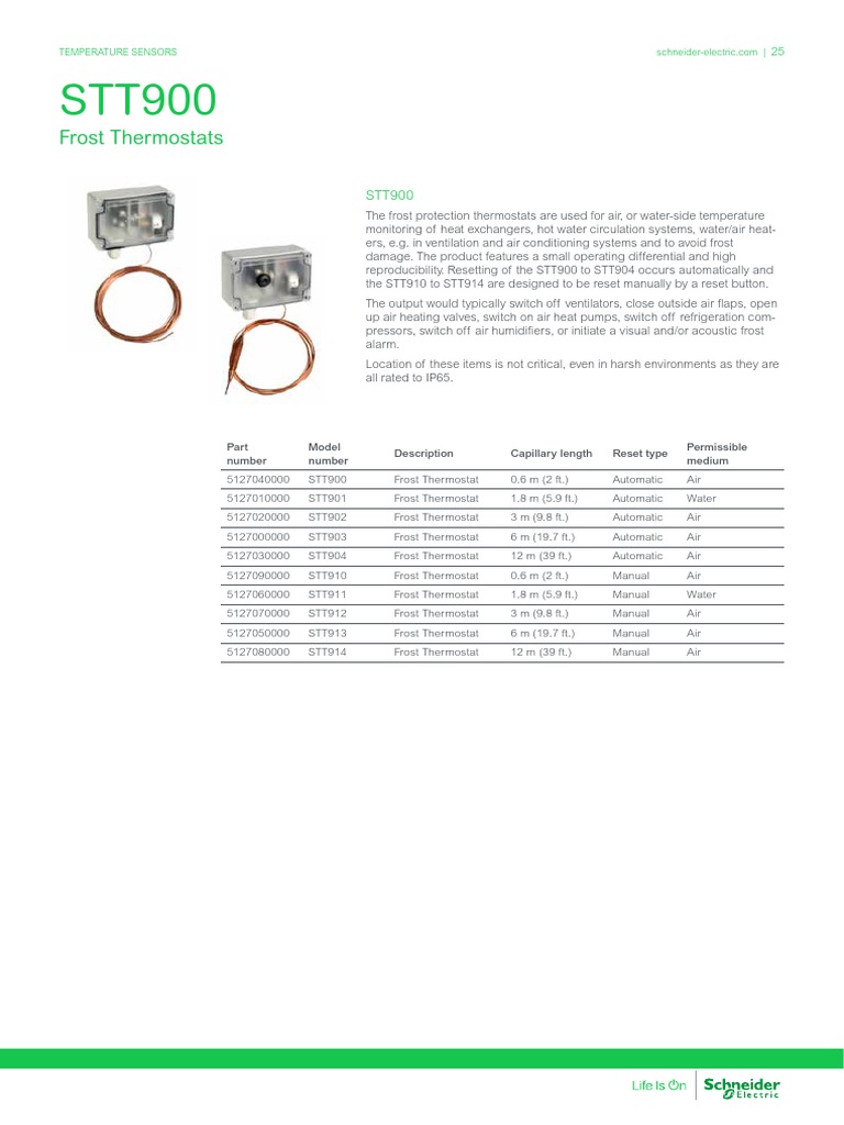 Pages From HVAC Sensors Catalog EMEA APAC F-27839-20 - Part5 | PDF ...