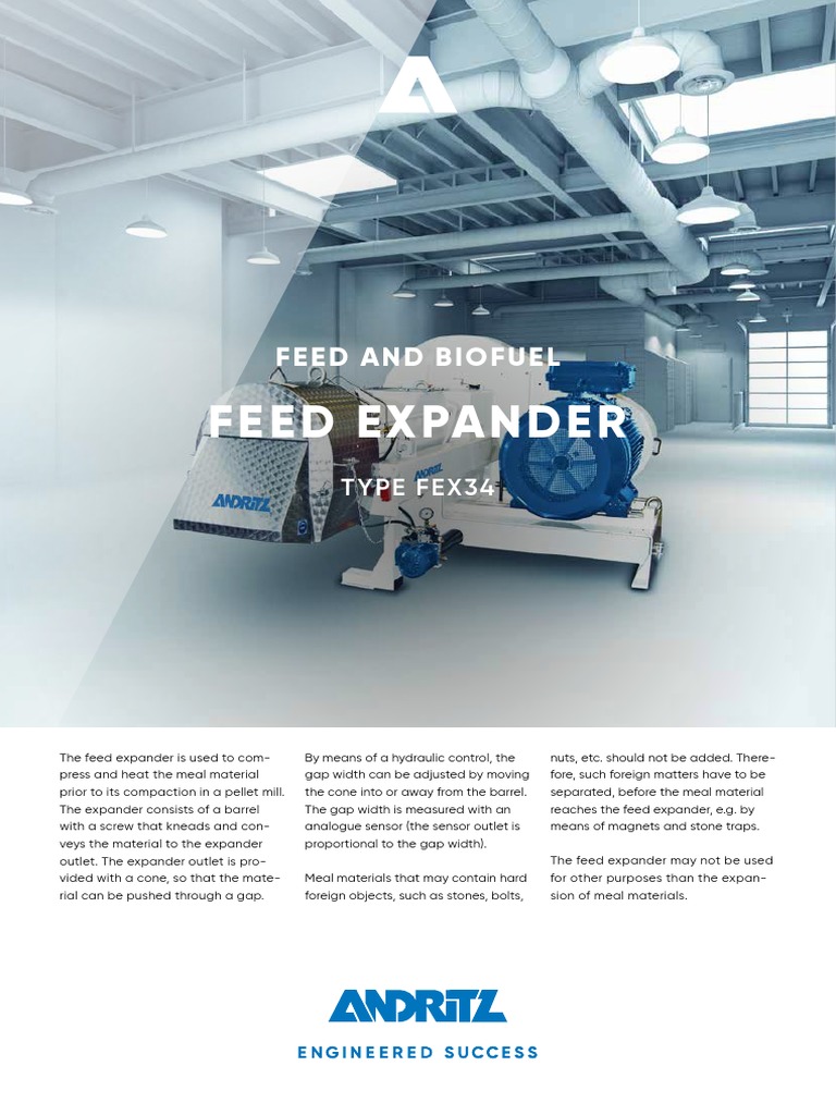 FB Feed Expander Fex34 Datasheet en Data | PDF | Applied And ...