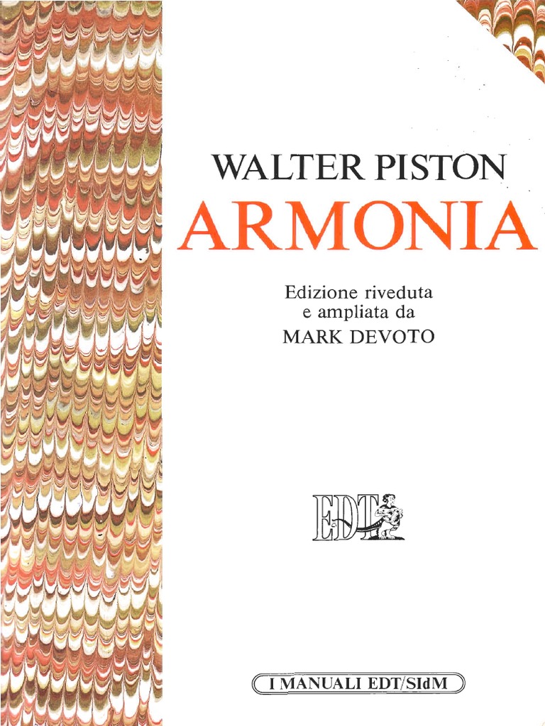 Walter Piston - Armonia (1989, EDT) | PDF