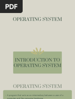 Operating Systems - Module 1 | PDF | Operating System | Process (Computing)