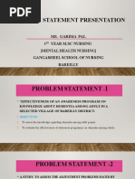 2008 Medical Surgical Nursing Problem Statements | PDF | Nursing ...