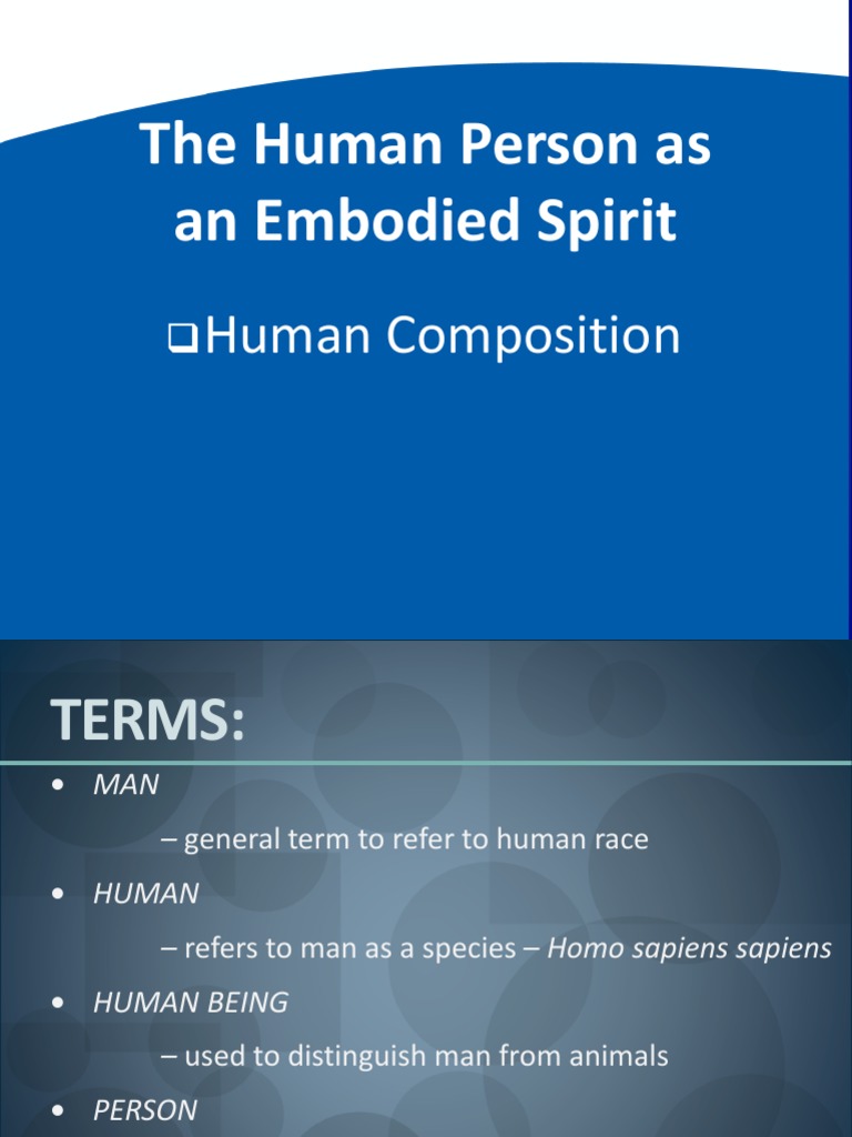 Understanding Human Personhood | PDF | Human | Awareness