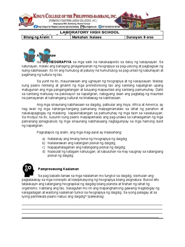 Final Grade 8 Second Grading Modules | PDF