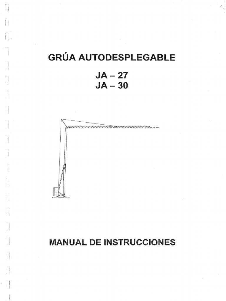 JASO JA-27 y JA-30 Manual de Instrucciones | PDF