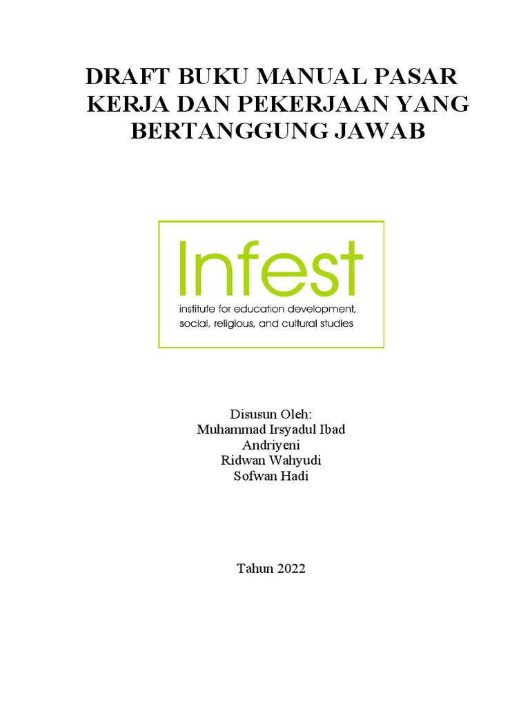 Draft Buku Manual | PDF