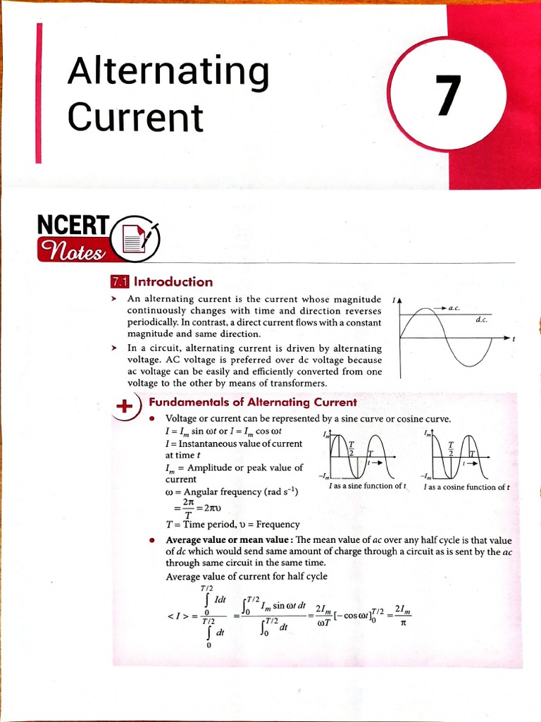 Alternating Current | PDF