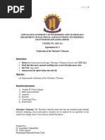 Verification of Superposition Theorem Lab Report | PDF | Electrical Network | Physical Quantities