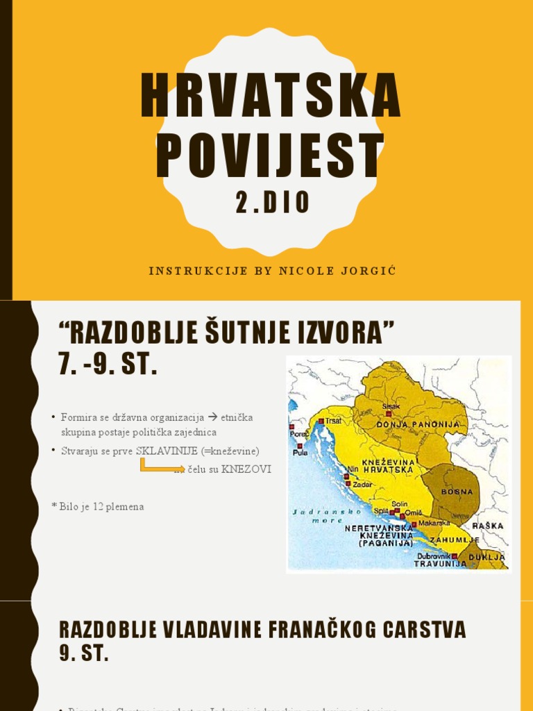 Hrvatska Povijest, 2.dio | PDF
