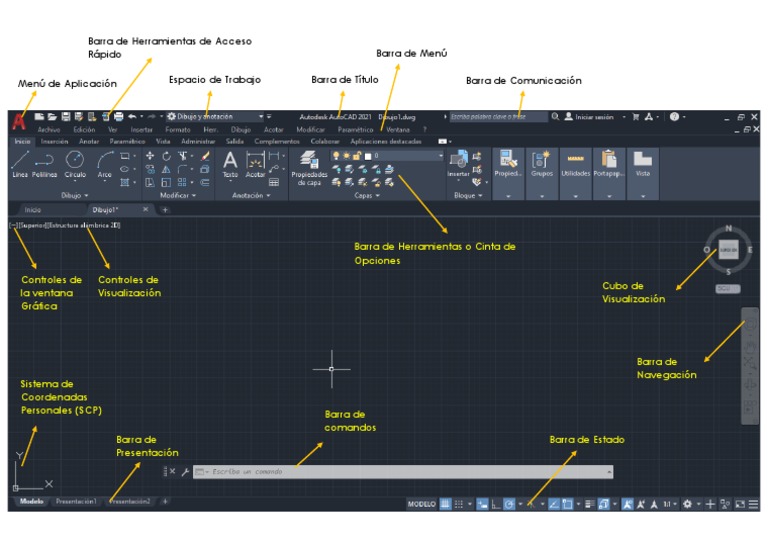 Interfaz Autocad | PDF