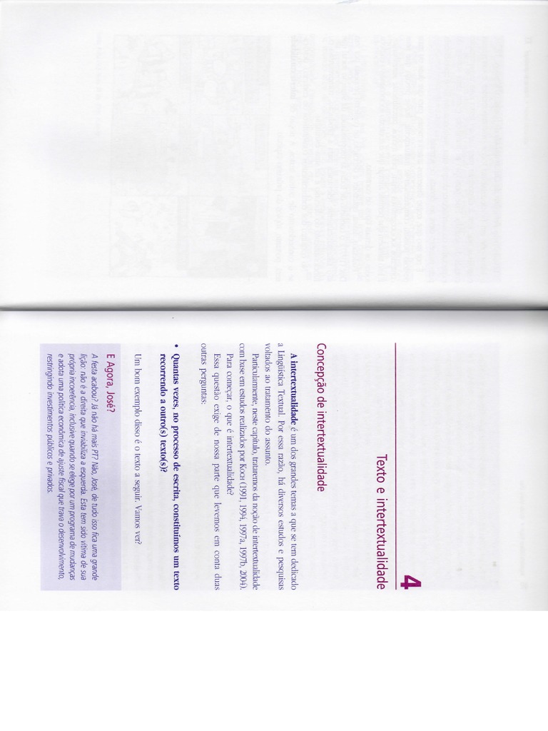 Capítulos 4 e 5 - Ler e Compreender | PDF