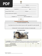 Hydraulic Jack Inspection Form: Choose A Type of Inspection | PDF