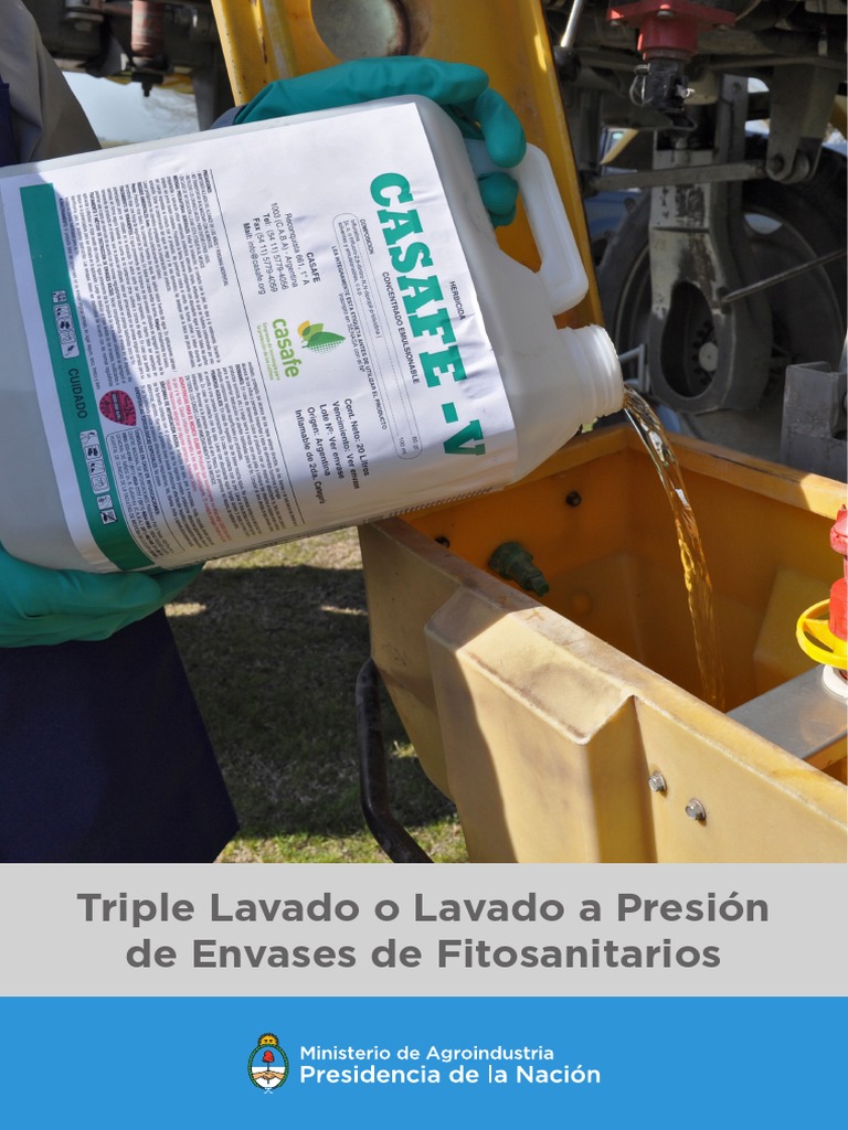 Triple Lavado de Envases Fitosanitarios | PDF