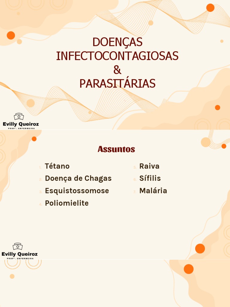 Infecto Contagiosas e Parasitárias PDF | PDF | Malária | Plasmodium