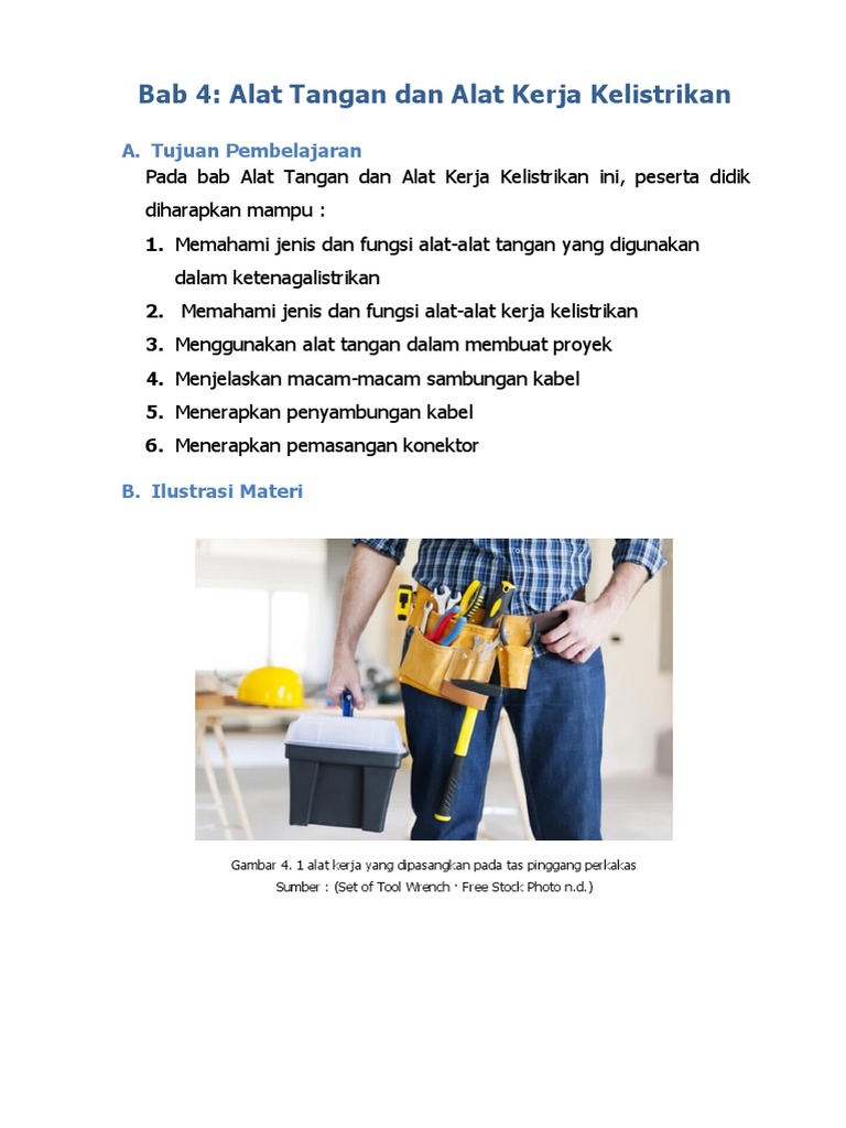 Materi ALAT TANGAN | PDF