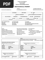 Mechanical Permit Application Form | PDF | Elevator | Mechanical ...