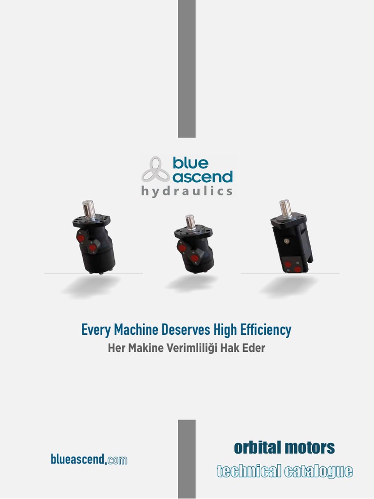 Blue Ascend Orbital Motors Overview | PDF | Hydraulics | Continuum ...