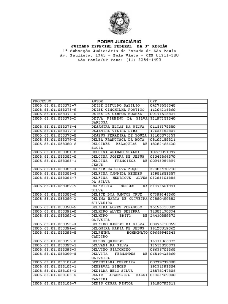 Lista Extinção Falta Doc 2º Lote - 1 | PDF