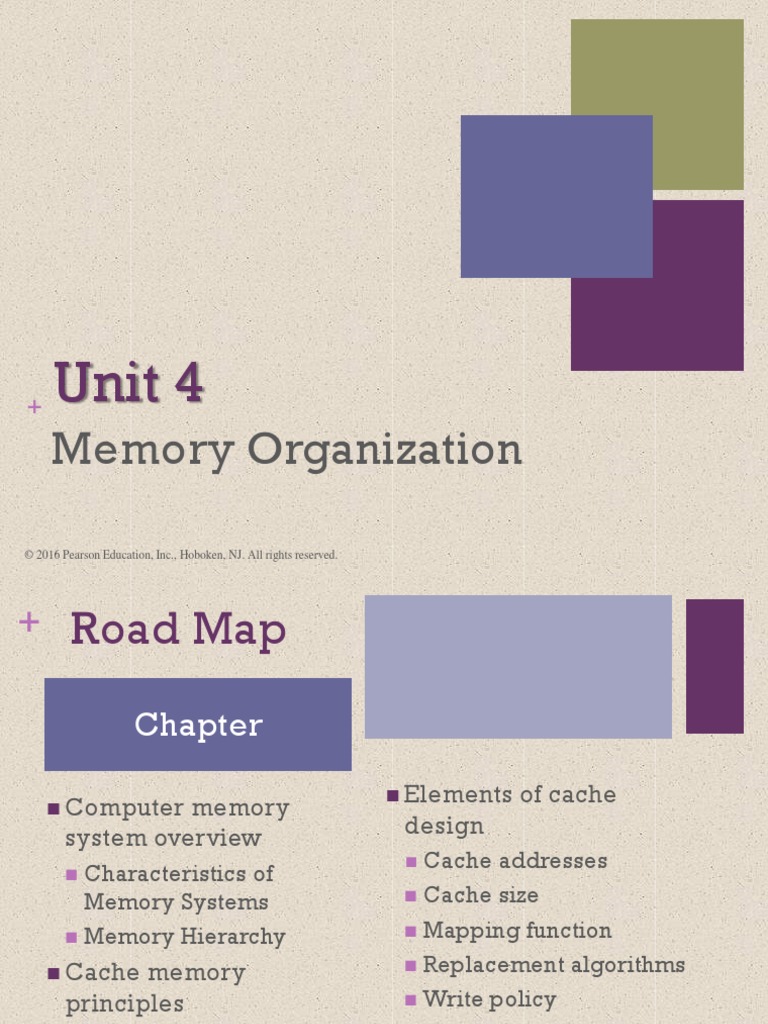 Unit 4 - Memory Organization | PDF | Computer Data Storage | Cpu Cache