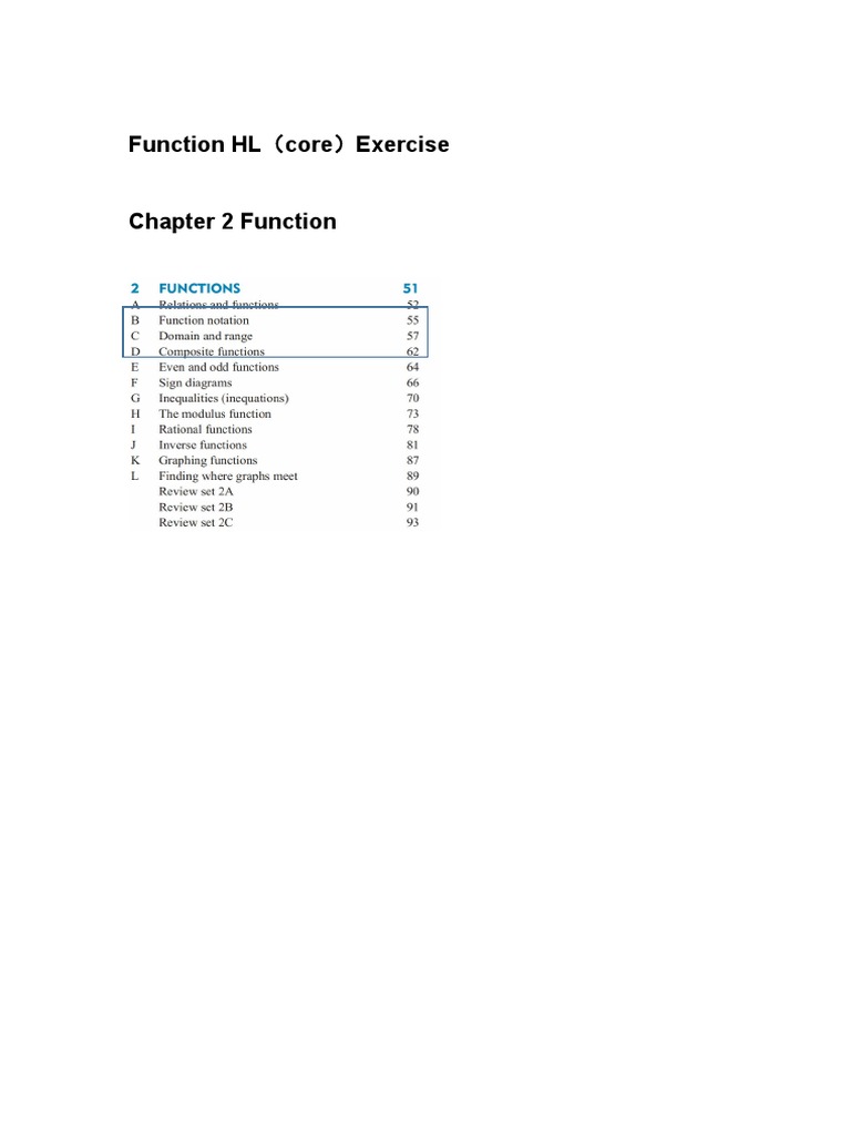 Function (Basic) | PDF