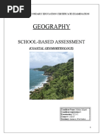 Geography Final Sba | PDF | Erosion | Coast