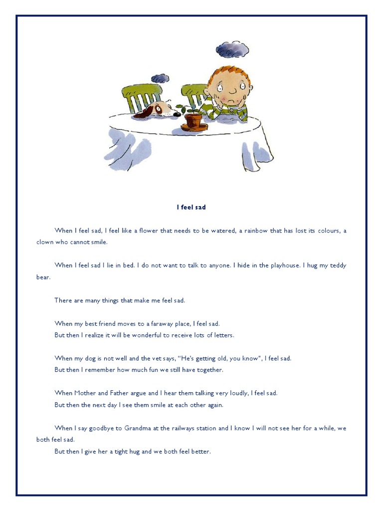 Different ways to cope with sadness and how to make others feel better ...