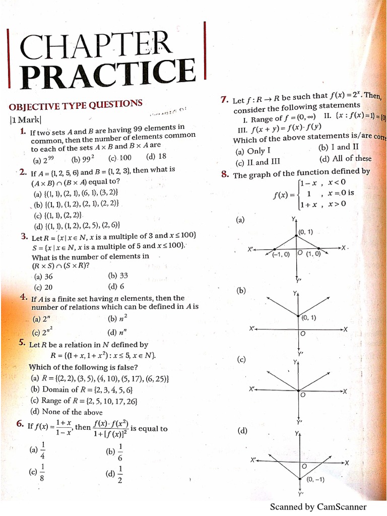 G11 Relations and Functions | PDF