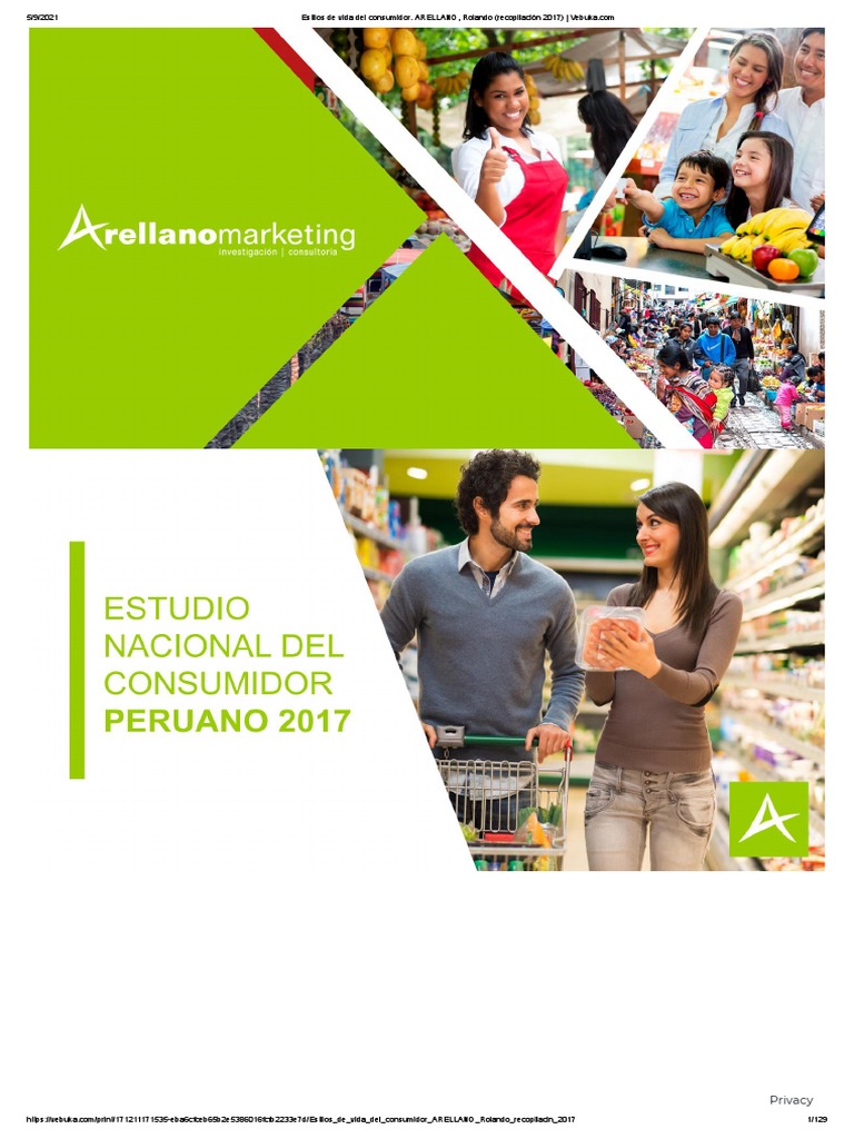 Estilos de Vida Del Consumidor. ARELLANO, Rolando (Recopilación 2017) | PDF Estilos de Vida Del Consumidor. ARELLANO, Rolando (Recopilación 2017) | PDF