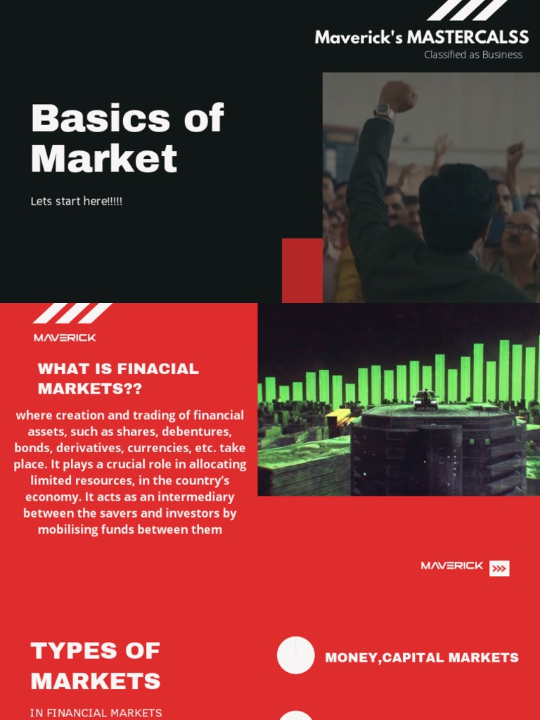 Overview of Financial Market Types | PDF | Financial Markets | Stocks