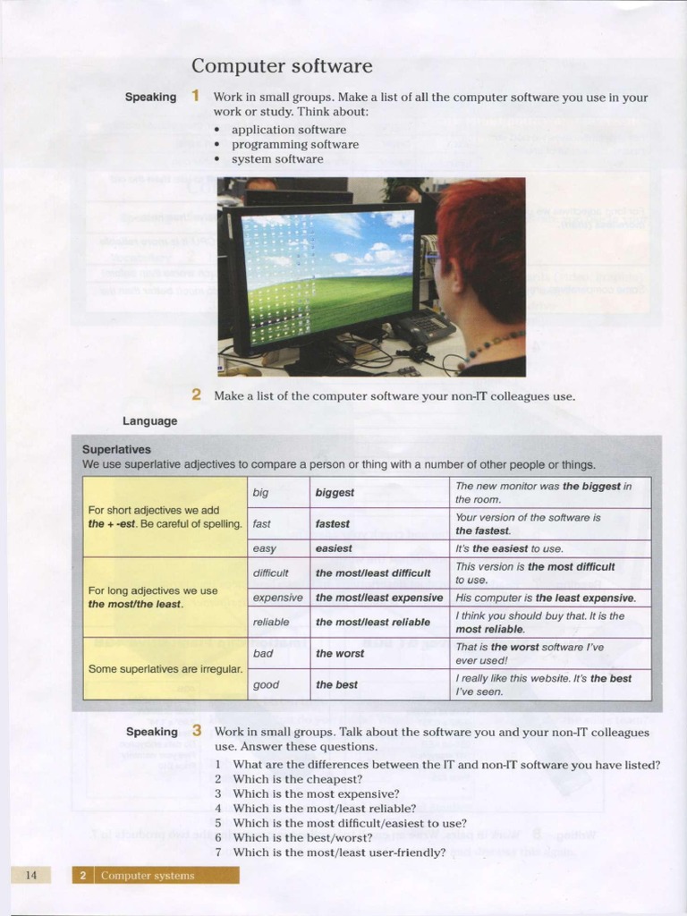Computer Systems-Computer Software | PDF | Linguistics | Computing