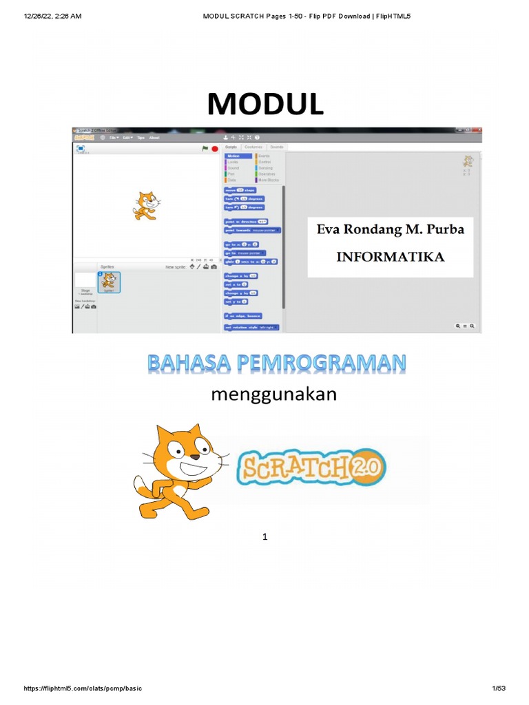 Modul Scratch Pages 1-50 - Flip PDF Download - Fliphtml5 | PDF
