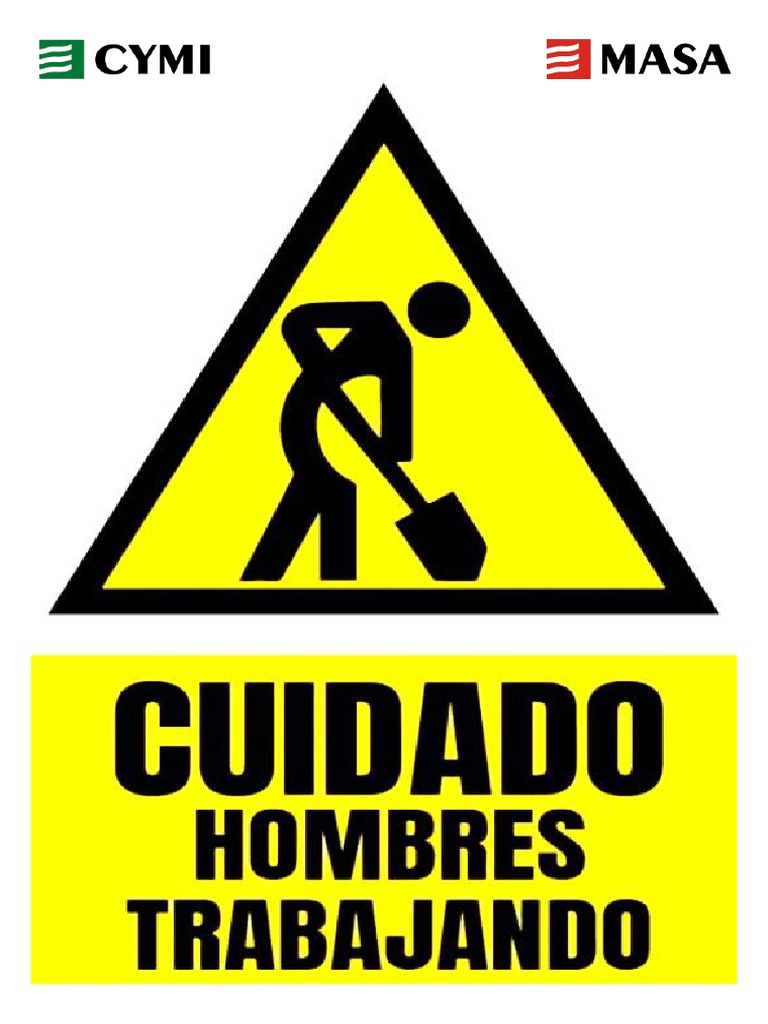 Hombres Trabajando Señaletica | PDF