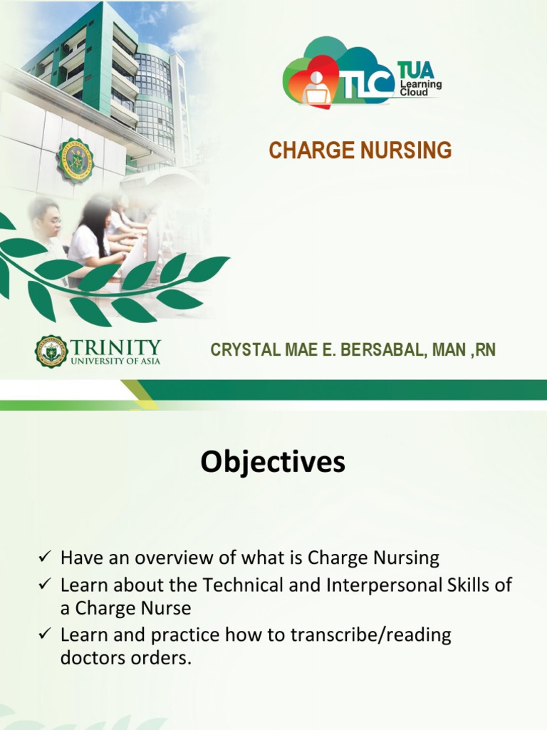 Charge Nursing | PDF | Nursing | Communication