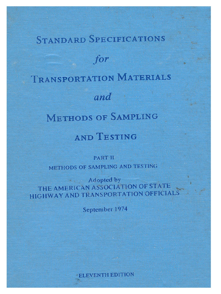 Aashto T | PDF