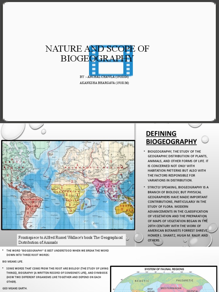 Nature and Scope of Biogeography | PDF | Biogeography | Ecology