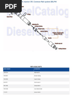 Bosch Injector Flow Rate, Part Code and Resistance Table PDF | PDF