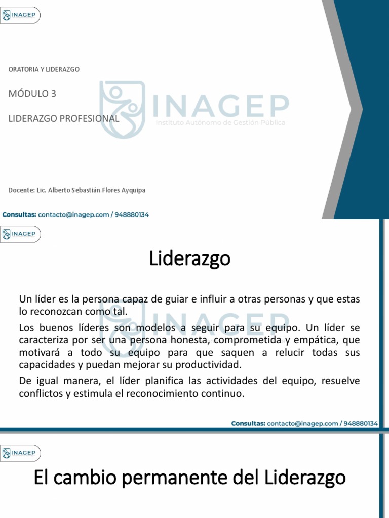 Módulo 3 | PDF | Liderazgo