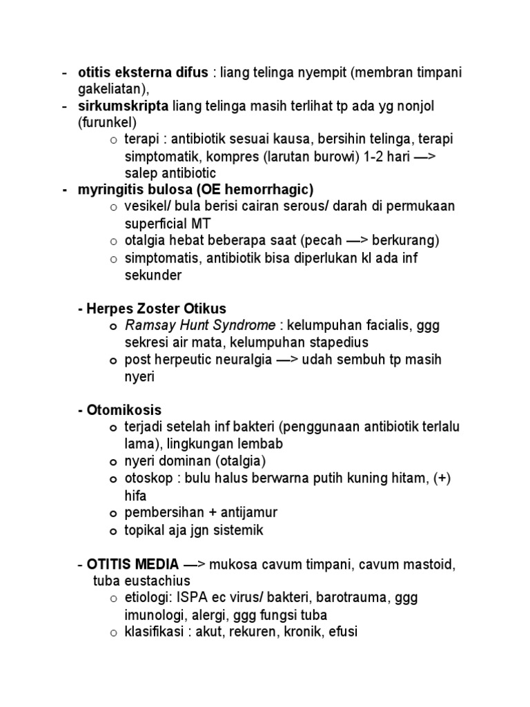 Infeksi Telinga | PDF