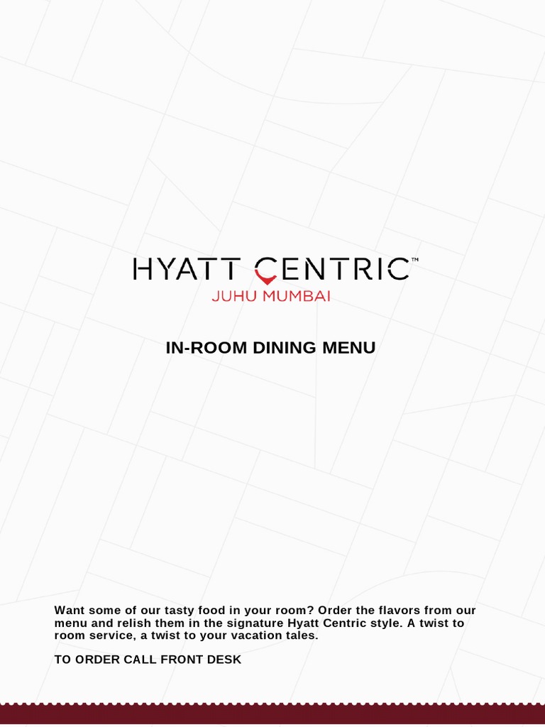 IRD Menu | PDF | Indian Cuisine | Hamburgers
