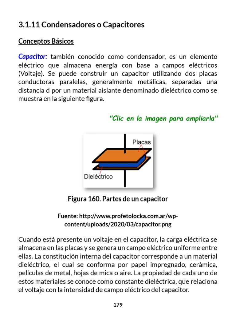 CONDENSADORES | PDF | Condensador | Dieléctrico