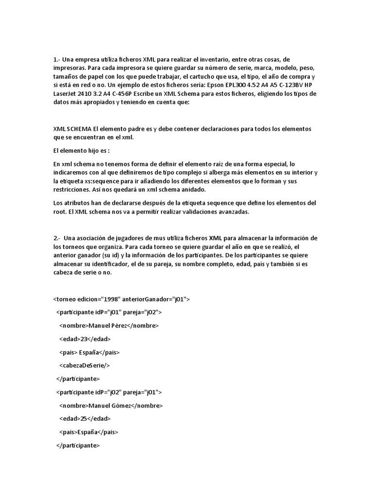 Tarea 3 Lenguaje de Marcas | PDF