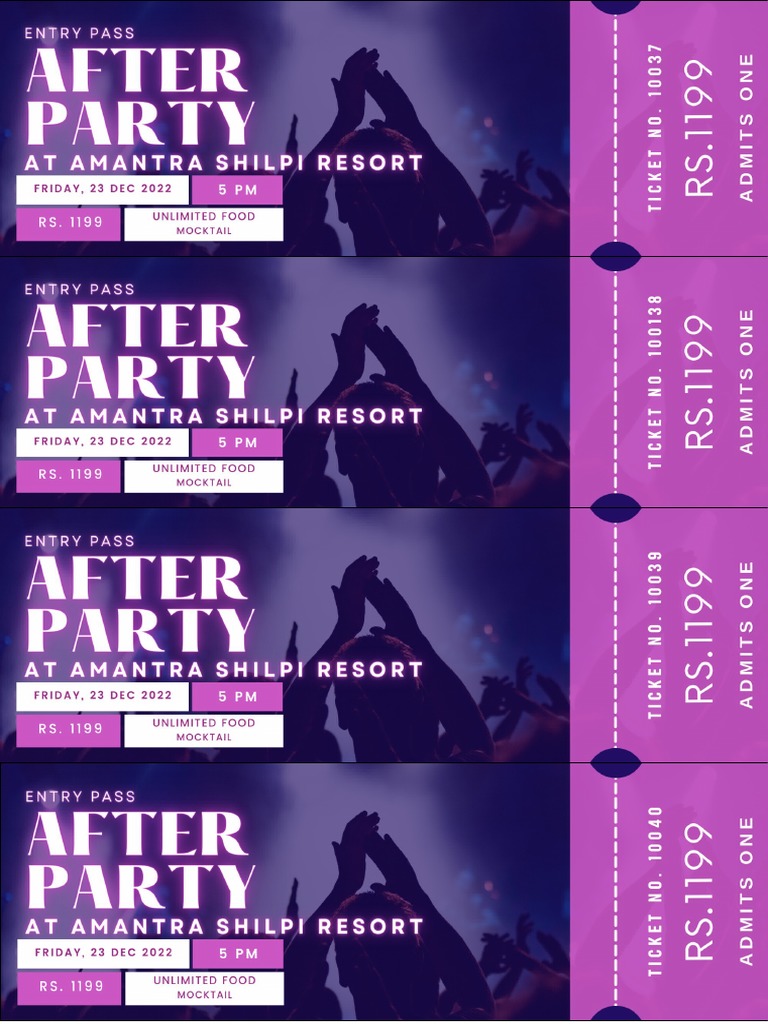 After Party Passes | PDF