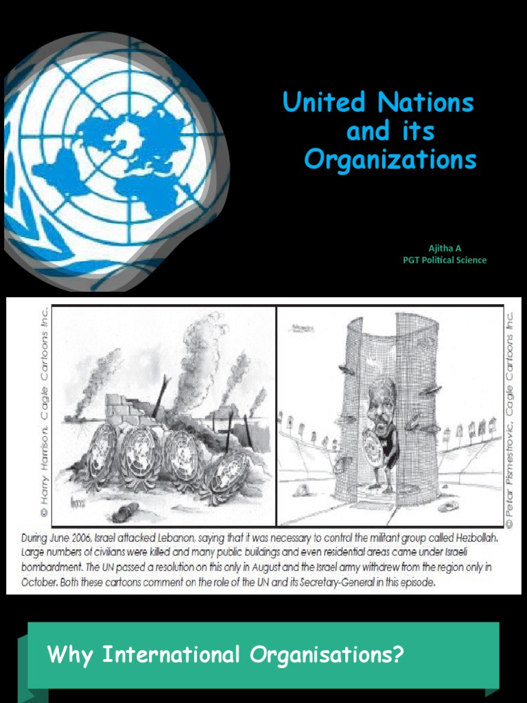 United Nations and Its Organizations | PDF | United Nations Security ...