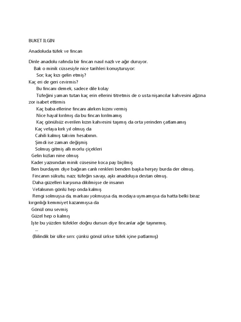 Buket Ilgin | PDF