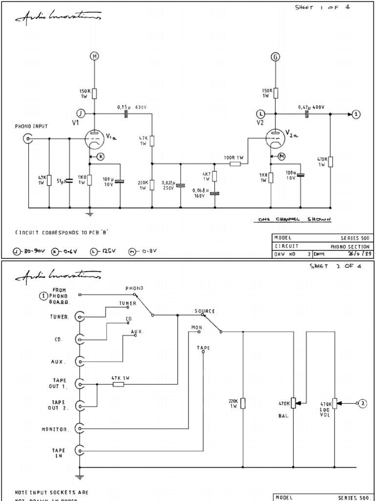Audio-Innovations Series500 SCH | PDF